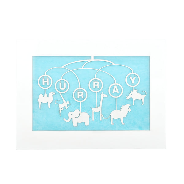 Animal Mobile Hurray Greeting Card - Phoenix Art Museum