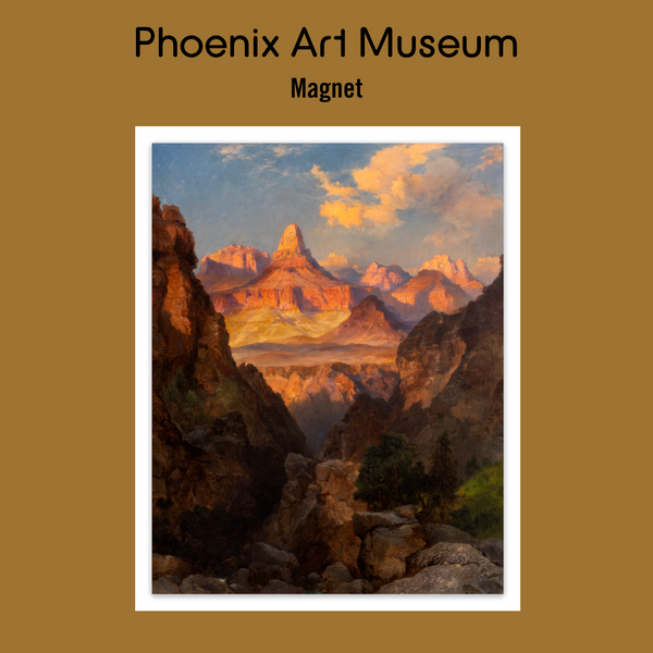 Thomas Moran "Zoroaster Temple at Sunset" Magnet on Card - Phoenix Art ...