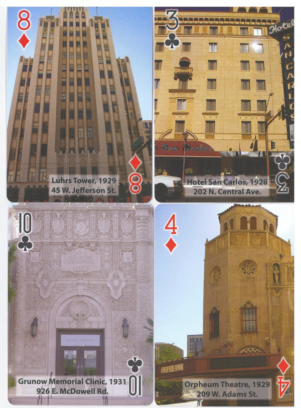 Phoenix Historic Landmark Playing Cards - Phoenix Art Museum