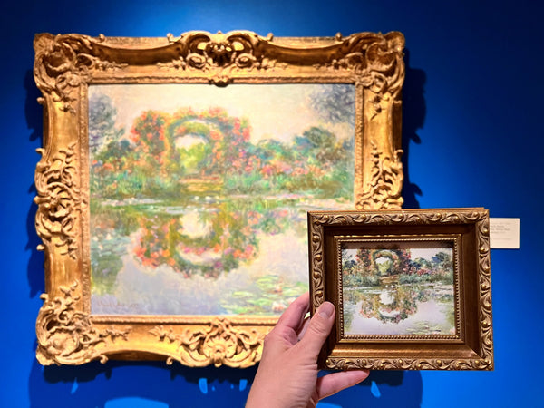 Mini Framed Monet "Flowering Arches, Giverny" Print - Phoenix Art Museum
